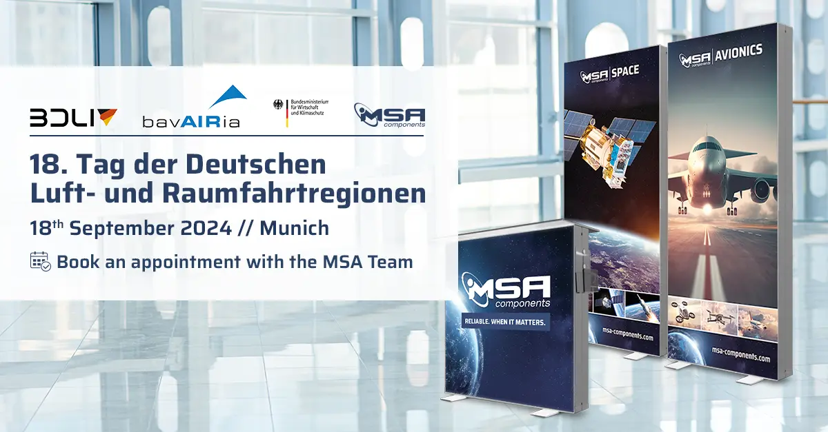 MSA Components at the 18. Tag der Deutschen Luft- und Raumfahrtregionen ...