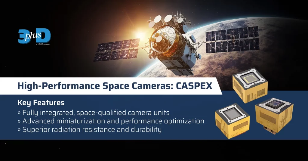 CASPEX: High-Resolution Space Camera Technology from 3D Plus | MSA ...